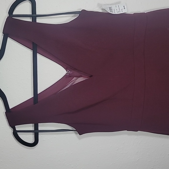 Windsor | Dresses | Nwt Maroon Windsor Bodycon Dress | Poshmark